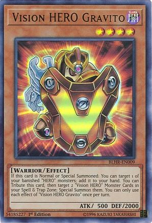 Vision HERO Gravito - Battles of Legend: Hero's Revenge - YuGiOh