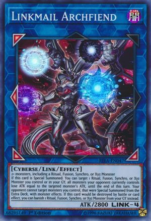 Linkmail Archfiend - Rising Rampage - YuGiOh