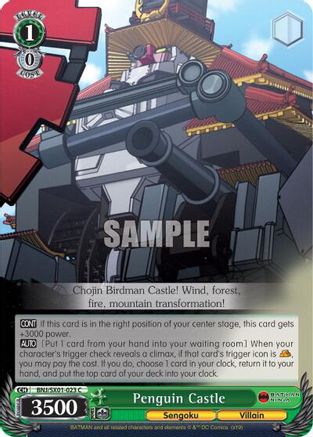 Penguin Castle - Batman Ninja - Weiss Schwarz