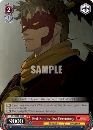 Red Robin: Tea Ceremony - Batman Ninja - Weiss Schwarz