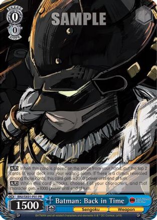 Batman: Back in Time - Batman Ninja - Weiss Schwarz