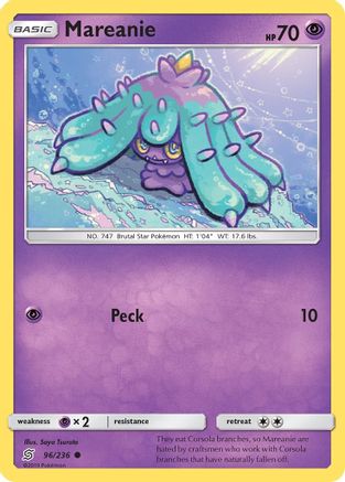 Mareanie - SM - Unified Minds - Pokemon