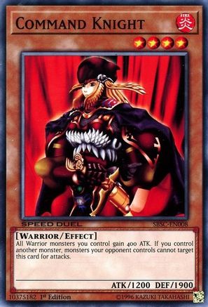 Command Knight - Speed Duel: Scars of Battle - YuGiOh