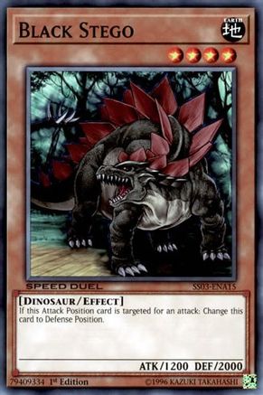 Black Stego - Speed Duel Decks: Ultimate Predators - YuGiOh