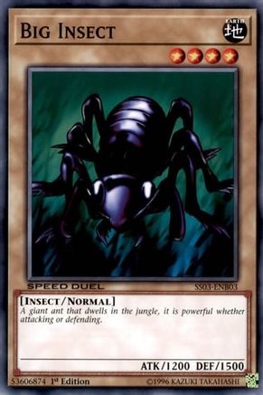 Big Insect - Speed Duel Decks: Ultimate Predators - YuGiOh