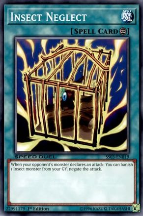 Insect Neglect - Speed Duel Decks: Ultimate Predators - YuGiOh