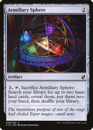 Armillary Sphere - Commander 2019 - Magic: The Gathering