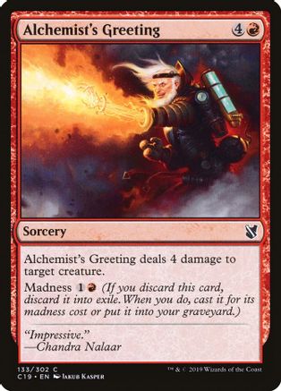 Alchemist's Greeting - Commander 2019 - Magic: The Gathering
