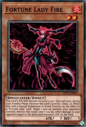 Fortune Lady Fire - OTS Tournament Pack 11 - YuGiOh