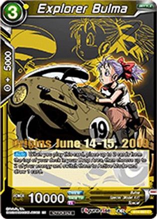 Explorer Bulma (Origins 2019) - Tournament Promotion Cards - Dragon ...