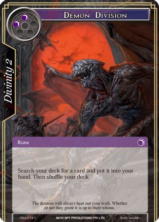 Demon Division - The Decisive Battle of Valhalla - Force of Will