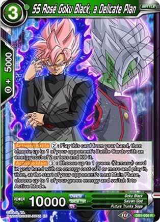 SS Rose Goku Black, a Delicate Plan - Draft Box 04 - Dragon Brawl ...