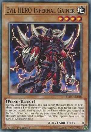 Evil HERO Infernal Gainer - Legendary Duelists: Immortal Destiny - YuGiOh
