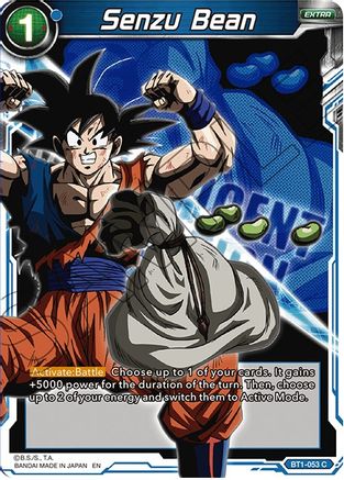 Senzu Bean - Expansion Deck Box Set 07: Magnificent Collection - Fusion ...