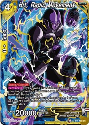 Hit, Rapid Movement - Malicious Machinations - Dragon Ball Super CCG