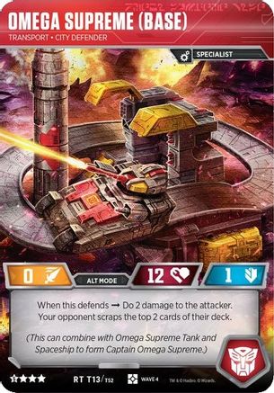 Omega Supreme (Base) - Transport City Defender - War for Cybertron ...