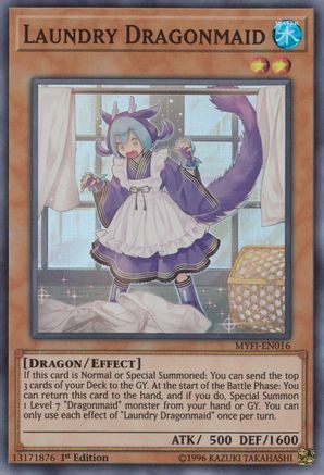 Laundry Dragonmaid - Mystic Fighters - YuGiOh