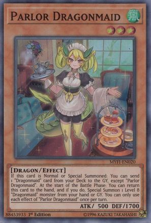 Parlor Dragonmaid - Mystic Fighters - YuGiOh