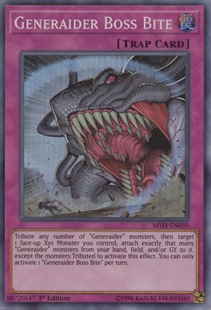 Generaider Boss Bite - Mystic Fighters - YuGiOh