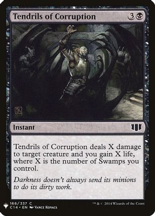 Tendrils of Corruption - The List Reprints - Magic: The Gathering