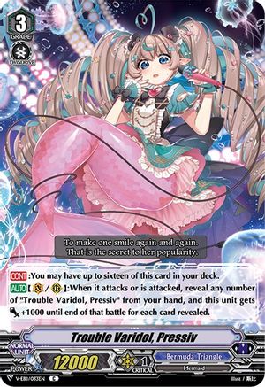 Trouble Varidol, Pressiv - V-EB11: Crystal Melody - Cardfight Vanguard