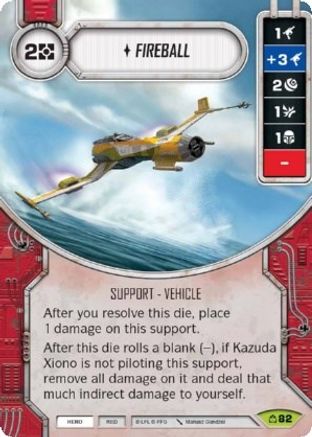 Fireball (Card Only) - Covert Missions - Star Wars: Destiny