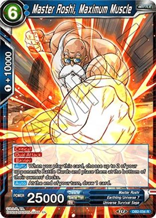 Master Roshi, Maximum Muscle - Draft Box 05 - Divine Multiverse ...