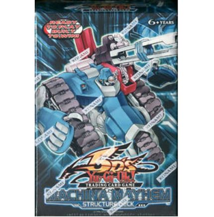 Machina Mayhem Structure Deck [Unlimited Edition] - Structure Deck ...