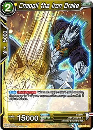 Chappil the Iron Drake - Draft Box 05 - Divine Multiverse - Dragon Ball ...