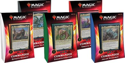 Commander 2020 - Set of 5 - Commander 2020 - Magic: The Gathering