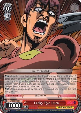 TCGplayer - Weiss Schwarz JoJo's Bizarre Adventure: Golden Wind Price Guide
