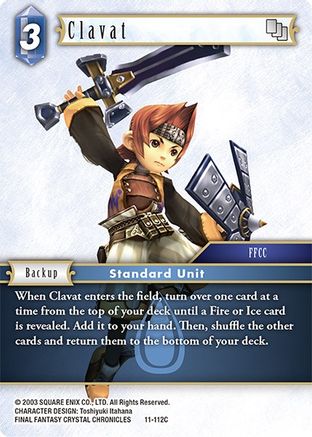 Clavat - Opus XI - Final Fantasy TCG