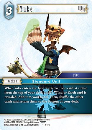 Yuke - Opus XI - Final Fantasy TCG