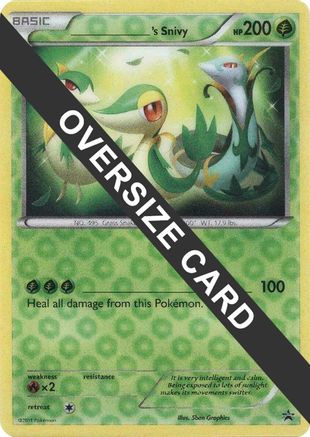 s Snivy - Jumbo Cards - Pokemon
