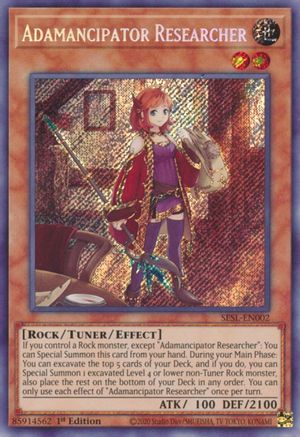 Adamancipator Researcher - Secret Slayers - YuGiOh