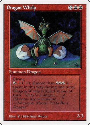 Dragon Whelp - Summer Magic - Magic: The Gathering