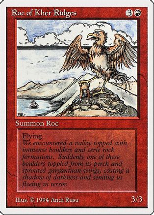 Roc of Kher Ridges - Summer Magic - Magic: The Gathering