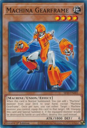 Machina Gearframe - Structure Deck: Mechanized Madness - YuGiOh
