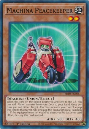 Machina Peacekeeper - Structure Deck: Mechanized Madness - YuGiOh
