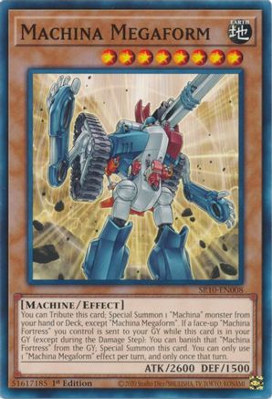 Machina Megaform - Structure Deck: Mechanized Madness - YuGiOh