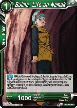 Bulma, Life on Namek - Rise of the Unison Warrior - Dragon Ball Super ...