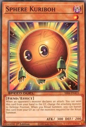 Sphere Kuriboh - Speed Duel Decks: Match of the Millennium - YuGiOh