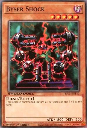 Byser Shock - Speed Duel Decks: Twisted Nightmares - YuGiOh