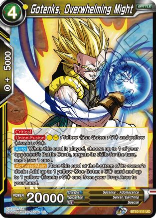Gotenks, Overwhelming Might - Rise of the Unison Warrior - Dragon Ball ...