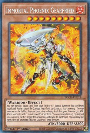 Immortal Phoenix Gearfried (CR) - Toon Chaos - YuGiOh
