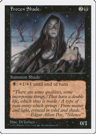 Frozen Shade - Fifth Edition - Magic: The Gathering