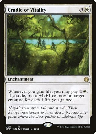 Cradle of Vitality - Jumpstart - Magic: The Gathering