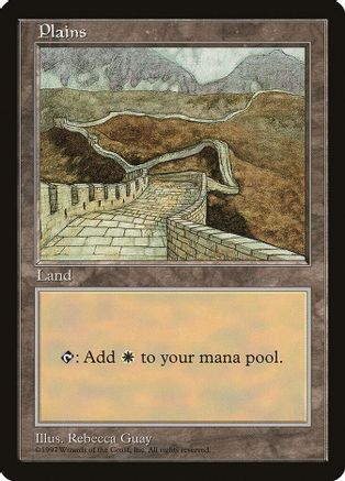 Plains - Clear Pack (Guay) - APAC Lands - Magic: The Gathering