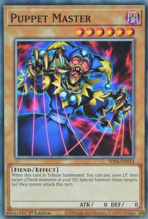 Puppet Master - Structure Deck: Sacred Beasts - YuGiOh