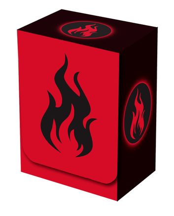 Deck Box - Absolute Iconic Fire - Legion Premium Supplies Deck Boxes ...